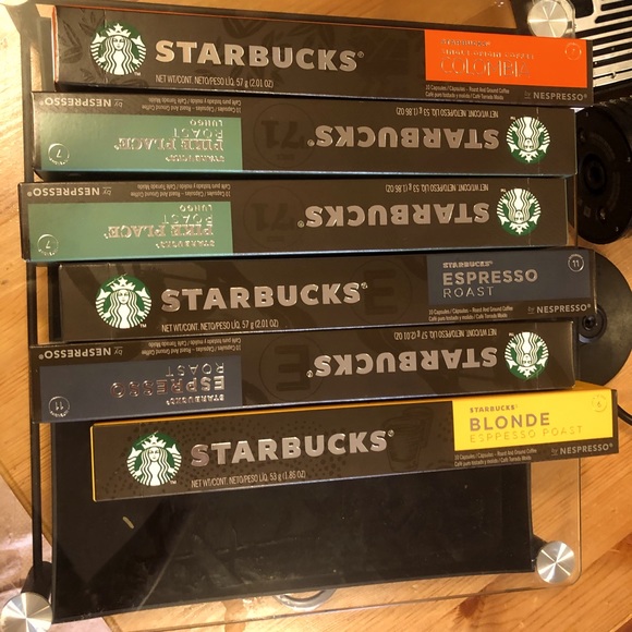 Nespresso | Other | Nespresso Machine With Milk Foam Starbucks ...